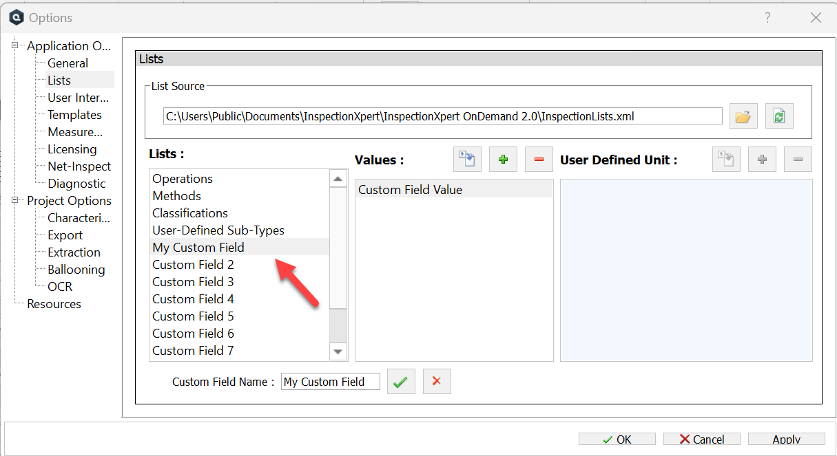 How do I add custom columns to my Net-Inspect upload?